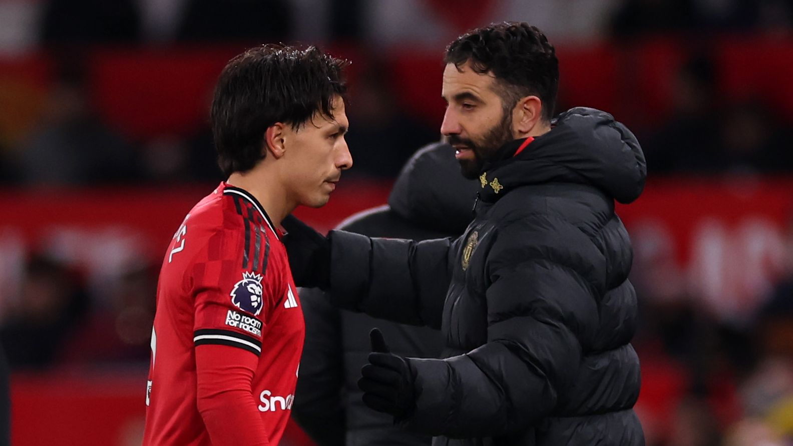 Lisandro Martinez & Ruben Amorim squared up to each other on Man Utd ...