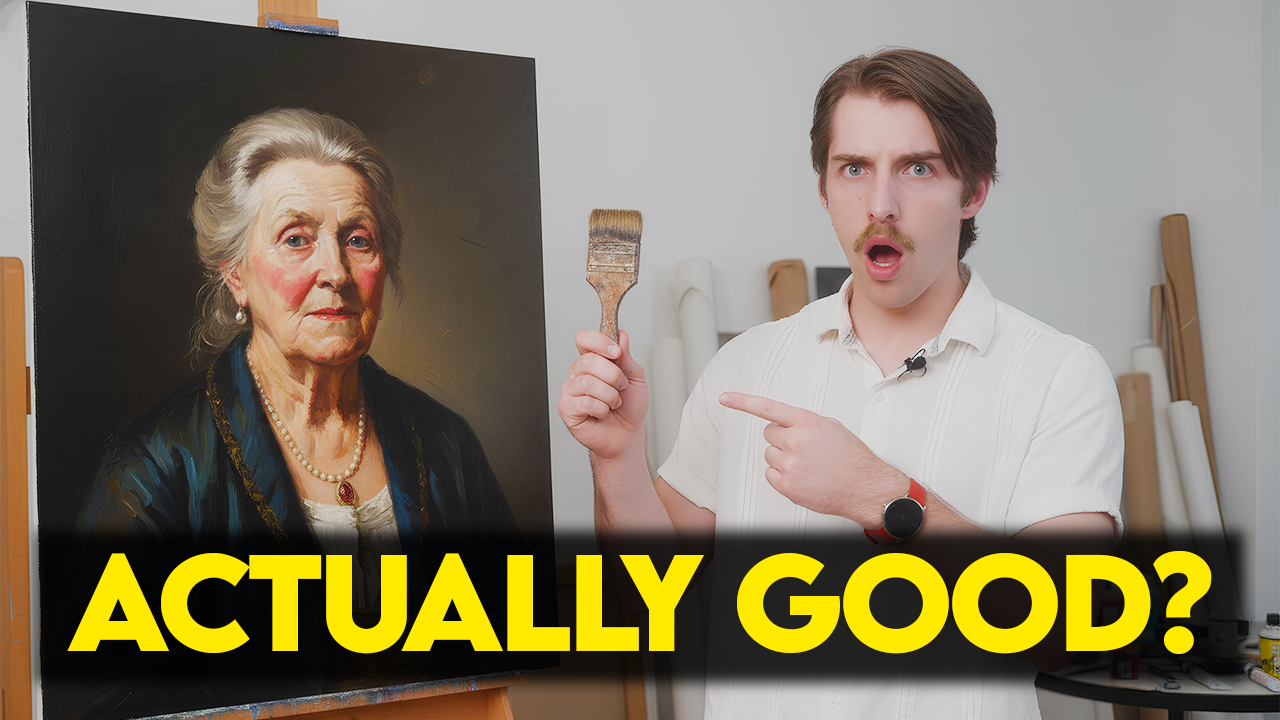 Do cheap AliExpress brushes destroy oil paintings or deliver unexpected ...