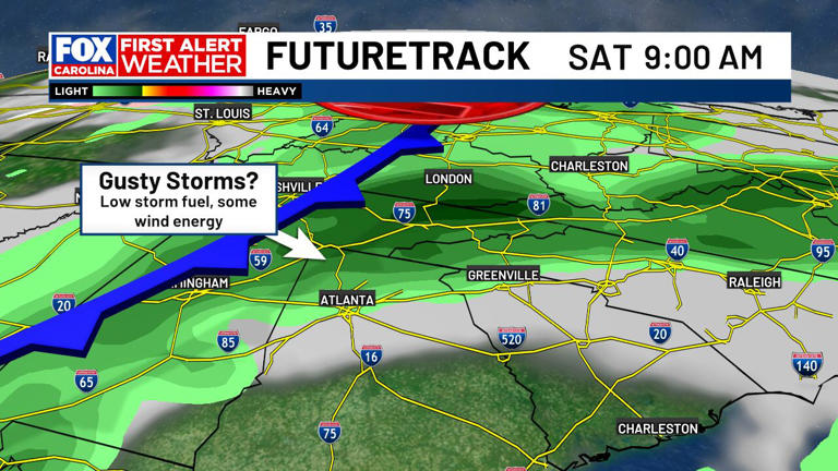 First alert - Very warm Wednesday, then monitoring rain for the weekend