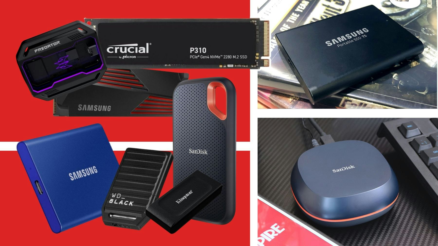 Our experts pick the best SSDs for gaming in 2026: Speedy storage to ...