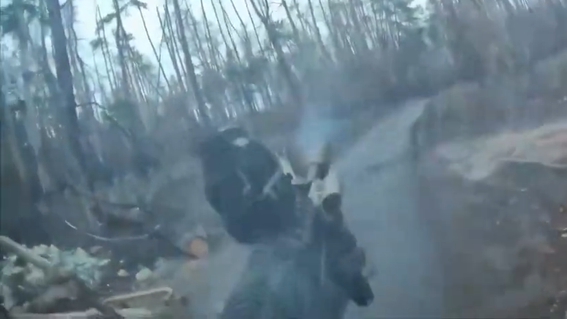Watch real war footage of Ukrainian special forces fighting Russian drones