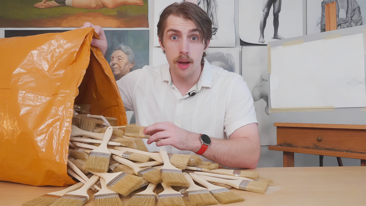 Cheap vs. quality: How AliExpress oil painting brushes perform in real use