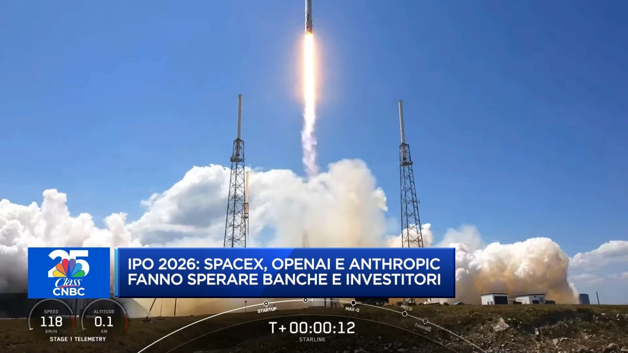 Wall Street attende OpenAI, SpaceX e Anthropic: il 2026 sarà un anno d ...