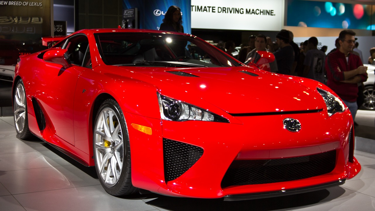 2011 Lexus LFA: First supercar where the exhaust note was tech