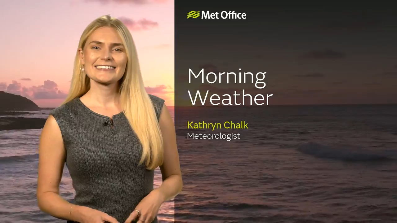 Met Office Monday morning weather forecast 22/09/2025