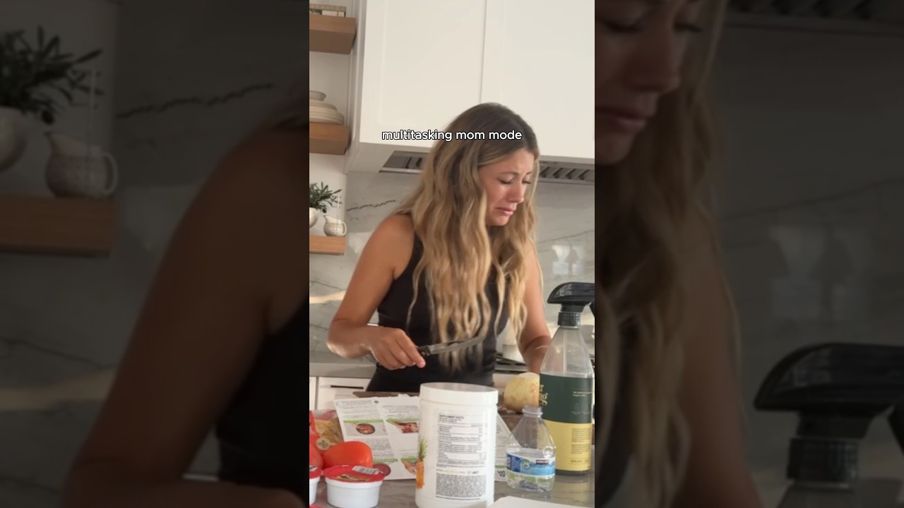 Cooking and doing hair, how do they manage?