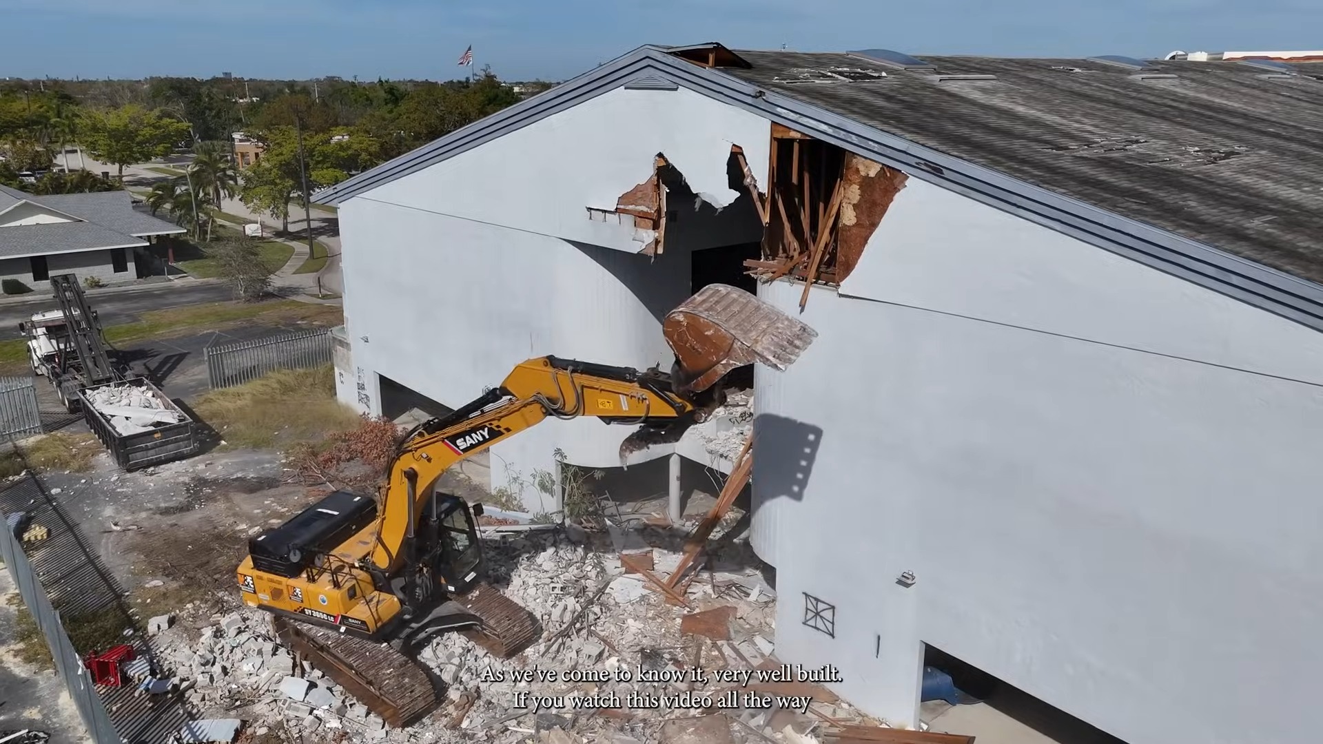 How this office building became a homeless shelter before its demolition