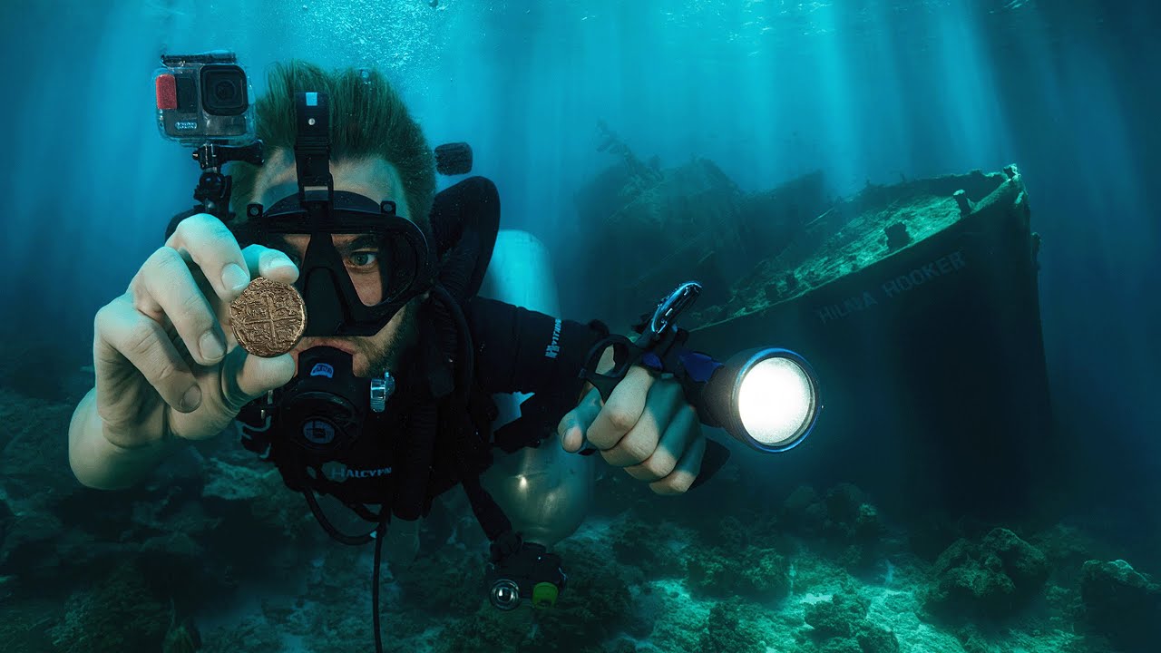 Pirate gold found after 300 years at the bottom of the Caribbean