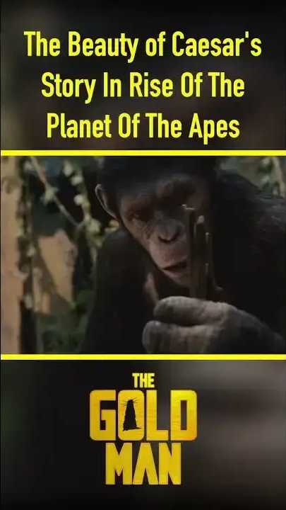 The beauty of Caesar's story in Rise of the Planet of the Apes #shorts