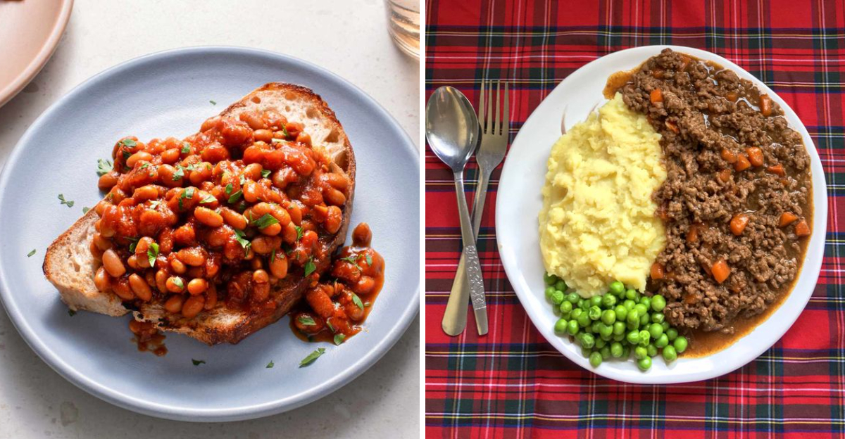 Foods that are common in homes but rarely found in restaurants