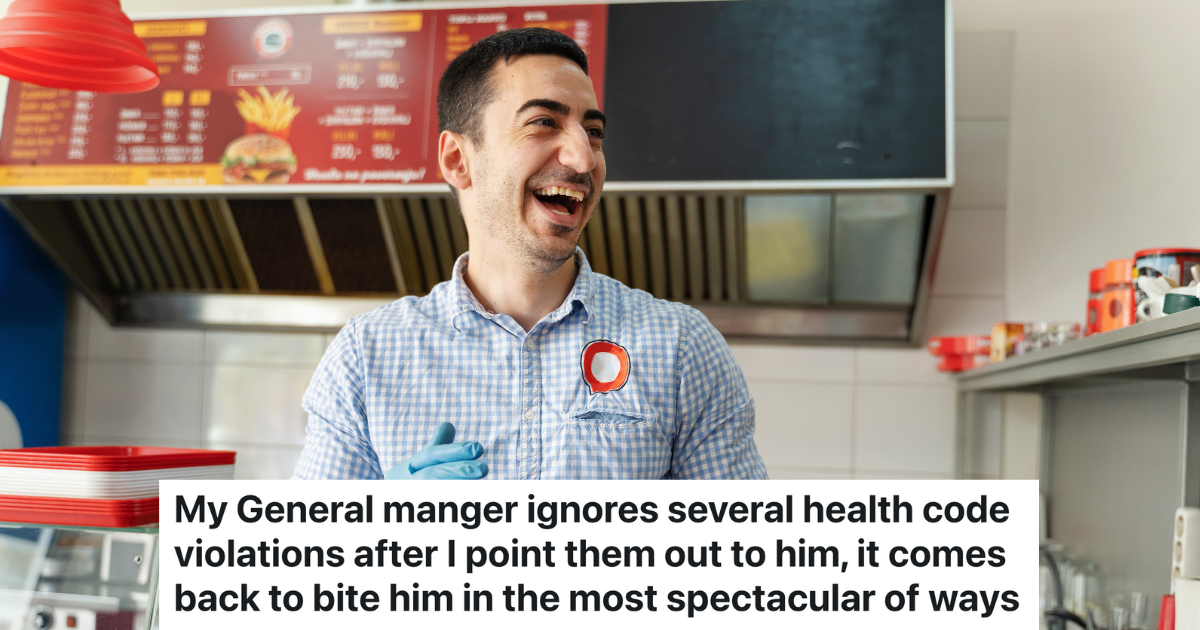 Fast food employee discovers multiple health code violations, but his ...
