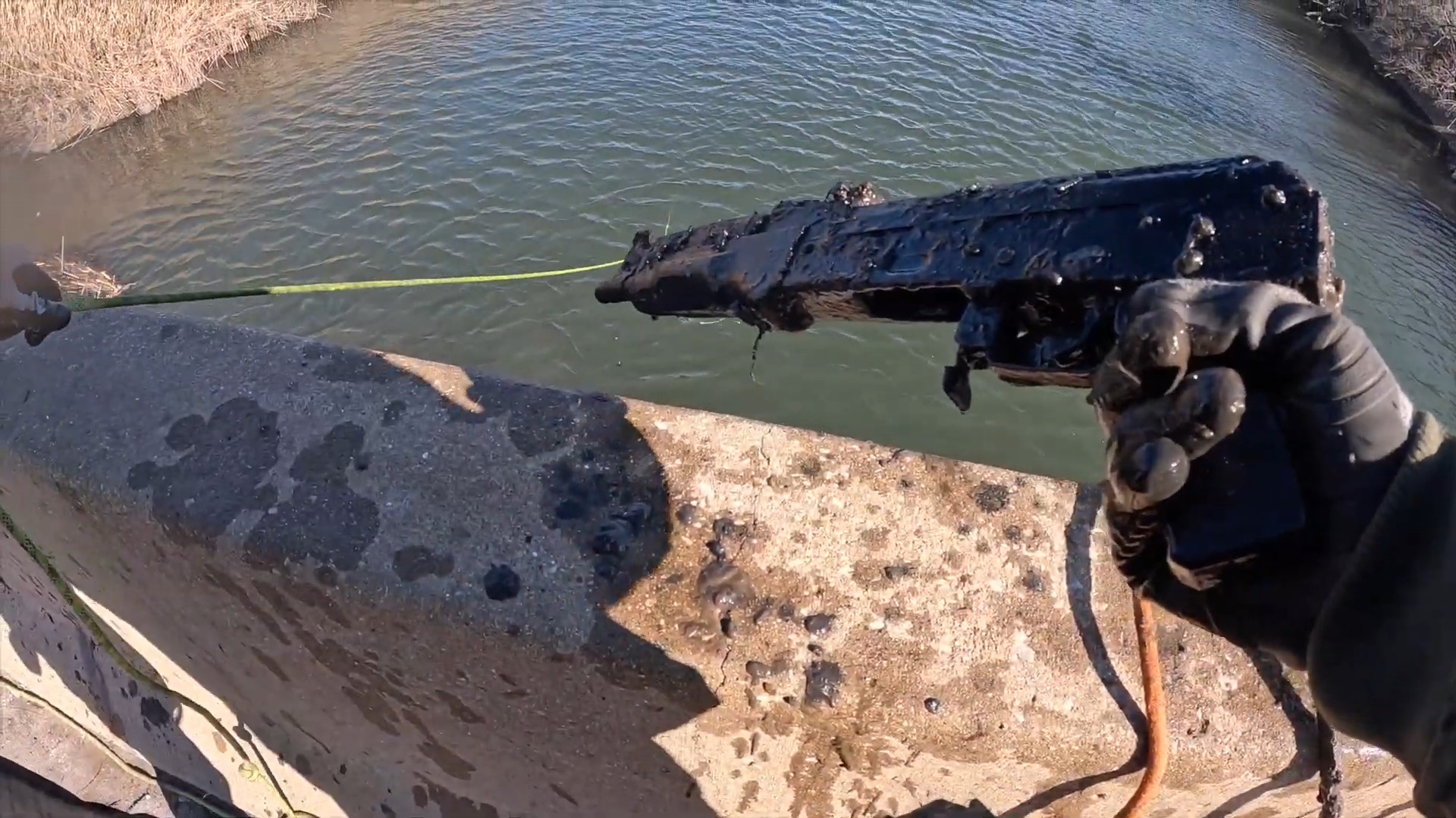 How I ended up dragging an AK-47 out of the river – my best find ever!