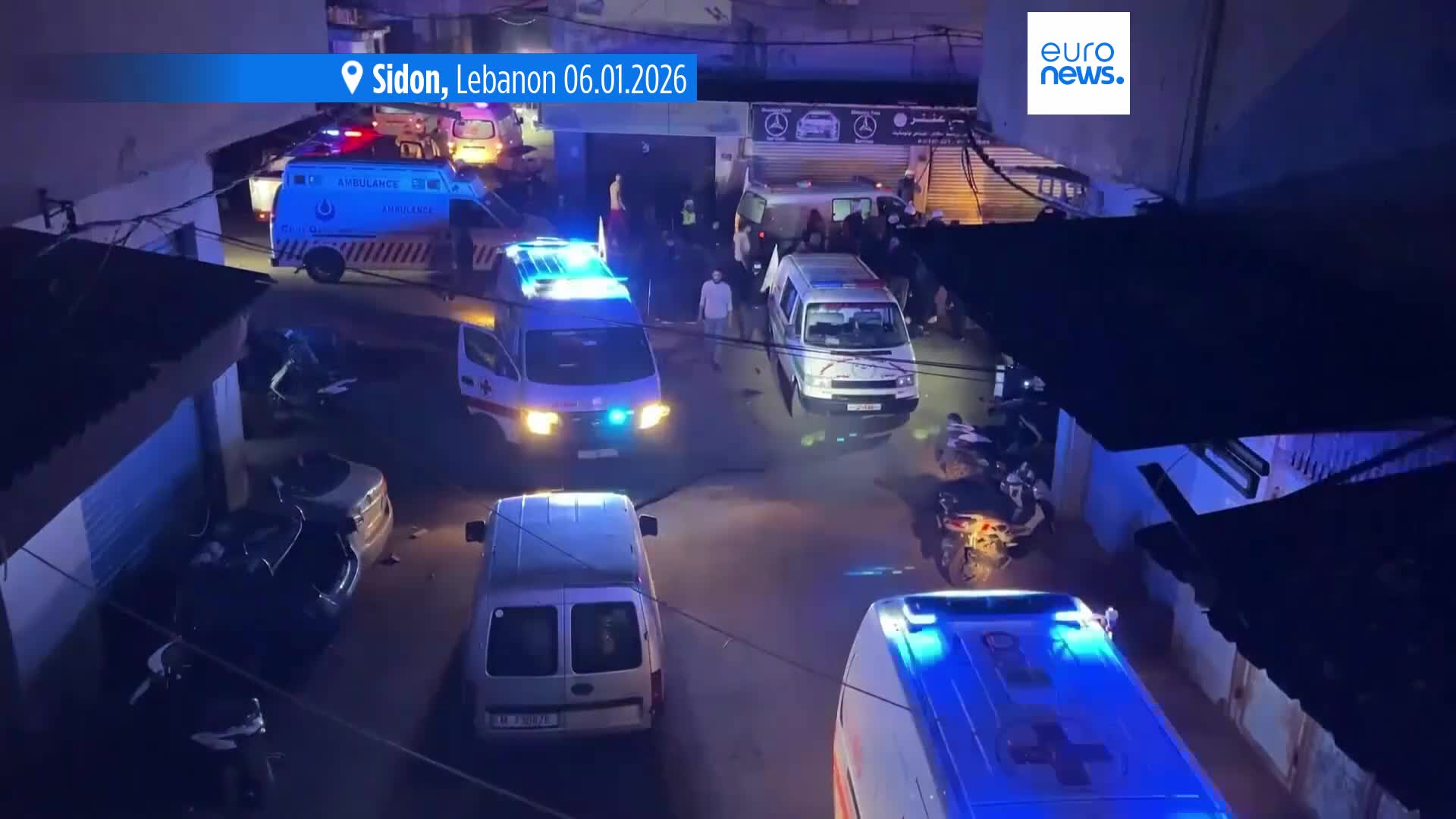 Israeli strikes target multiple Hezbollah sites in southern Lebanon