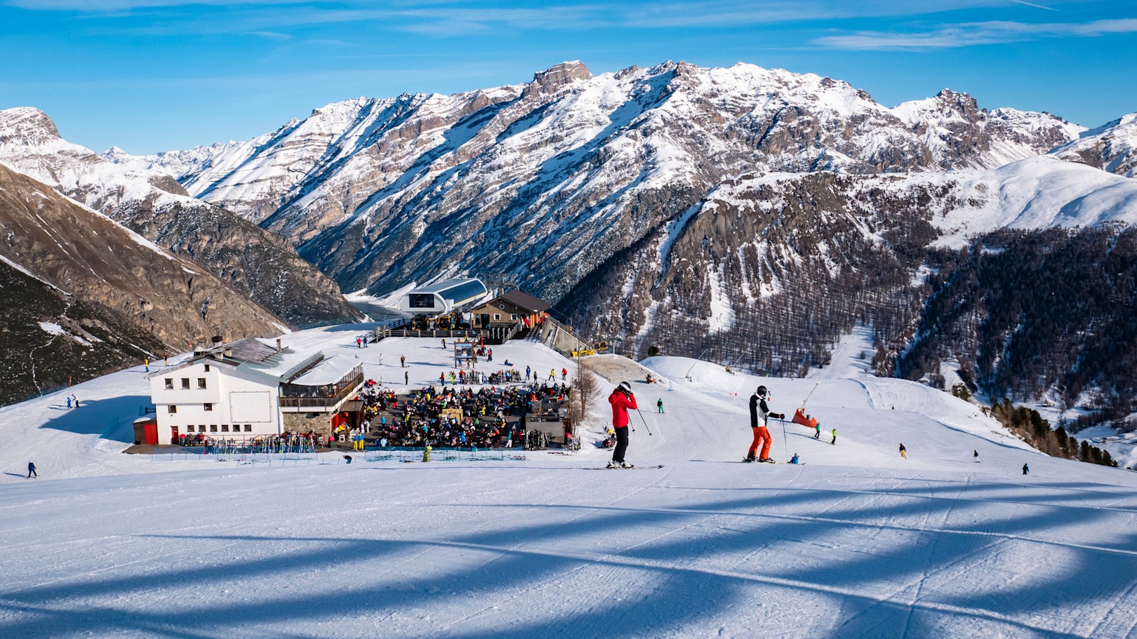 Zo veel sneeuw ligt in de Olympische wintersportgebieden