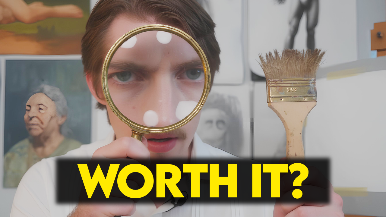 A brutally honest art test: Can you really oil paint with the cheapest ...