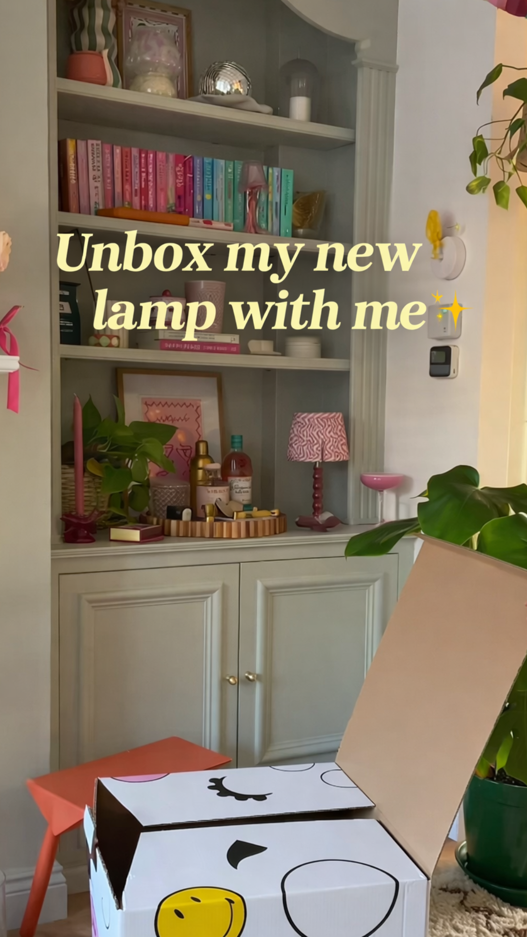 The coolest smiley lamp ever