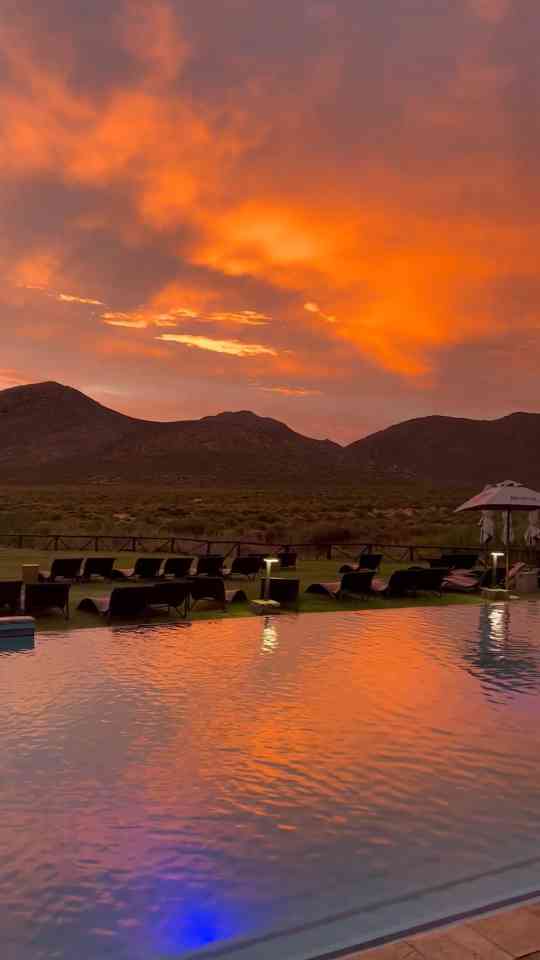 Nature’s masterpiece: A breathtaking South African sunset