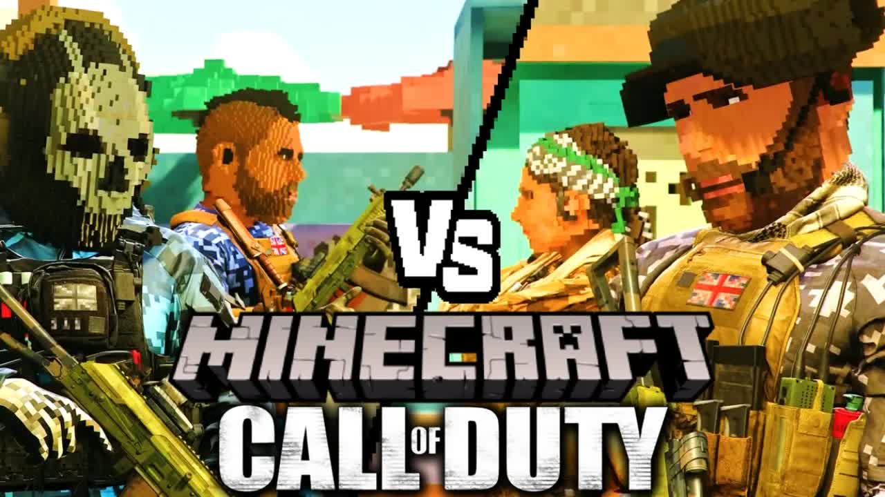 Call of Duty X Minecraft trailer! Modern Warfare 3 & Warzone Bit Party ...