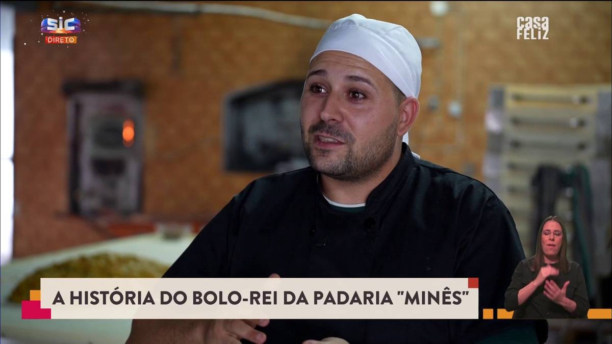 Ivan Sousa faz sucesso com bolo-rei em forno de lenha: "Eu nem sabia fritar um ovo"