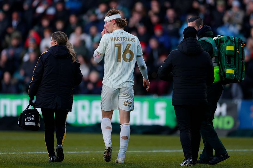 Burton Albion thank Derriford Hospital over care of injured Alex Hartridge