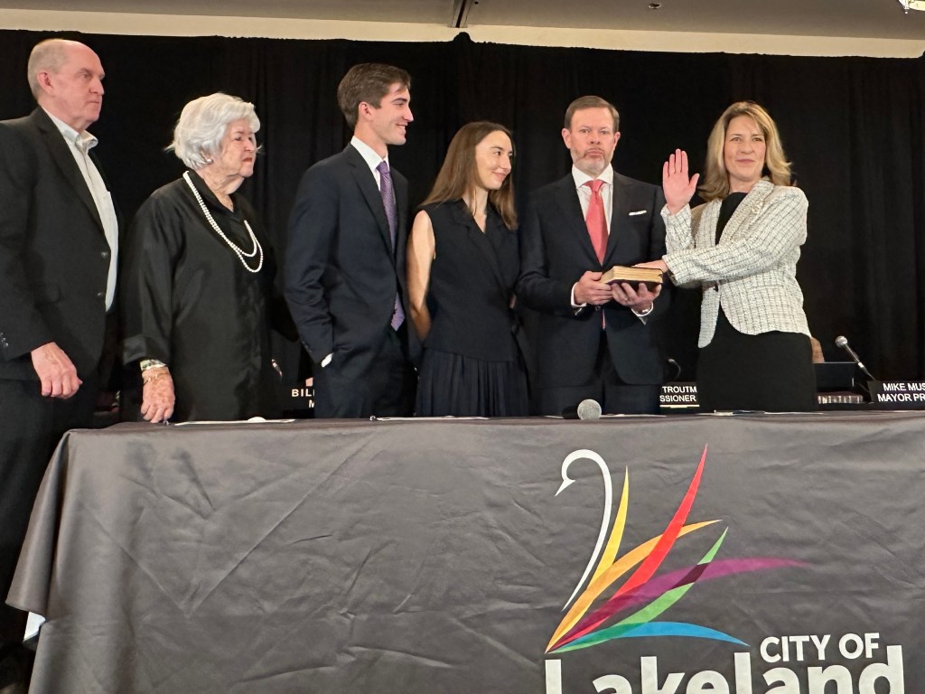McCarley sworn in as Lakeland’s first elected female mayor
