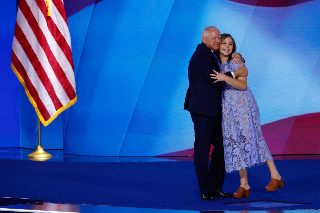 Tim Walz’s daughter Hope speaks out after he drops out of Minnesota ...