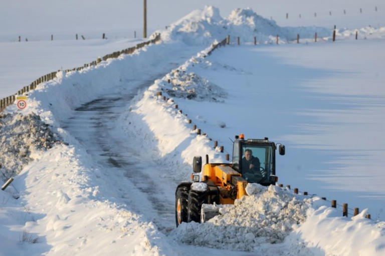 13 parts of England that WON'T get any more snow in January bomb ...
