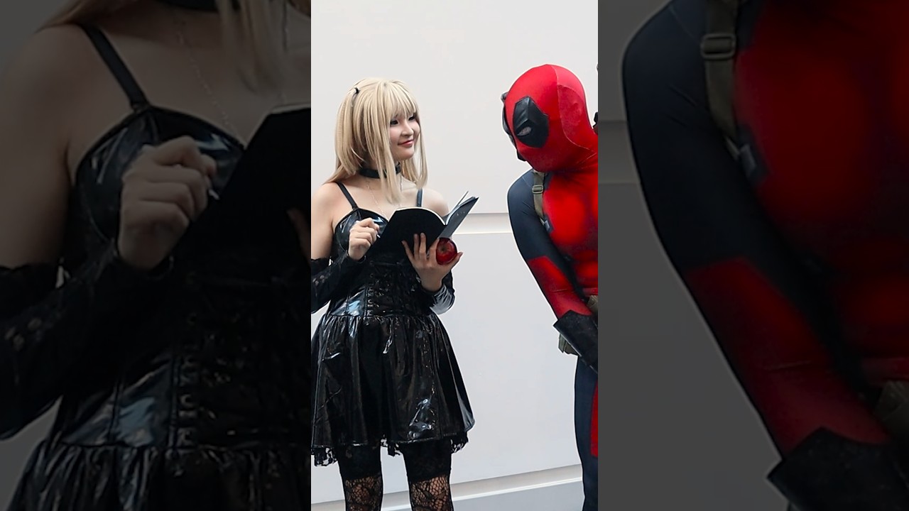 Misa Misa faces off against Deadpool in a chaotic Death Note showdown