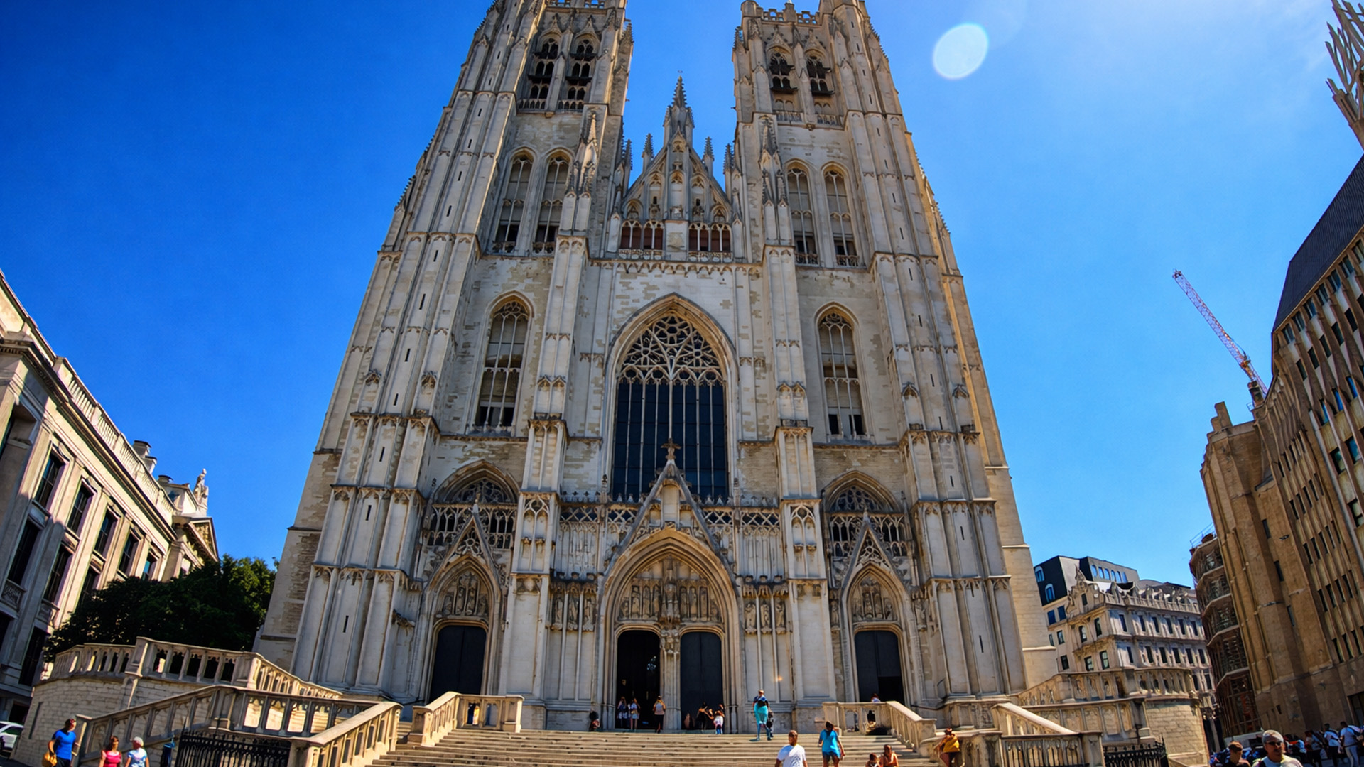 Brussels’ most iconic cathedral up close
