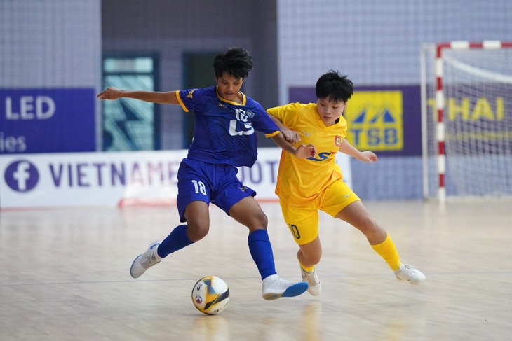 CLB Thái Sơn Nam TP.HCM không có đối thủ ở Giải futsal nữ quốc gia
