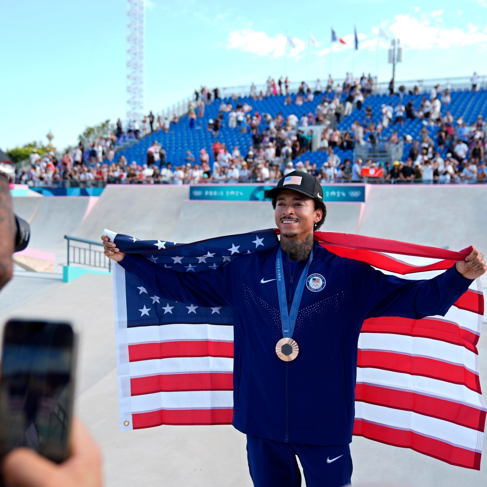 Olympian Nyjah Huston fractures skull, eye socket in accident