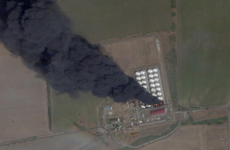 Ukraine's elite Alpha group hit Russian ammo and oil with deep-strike ...