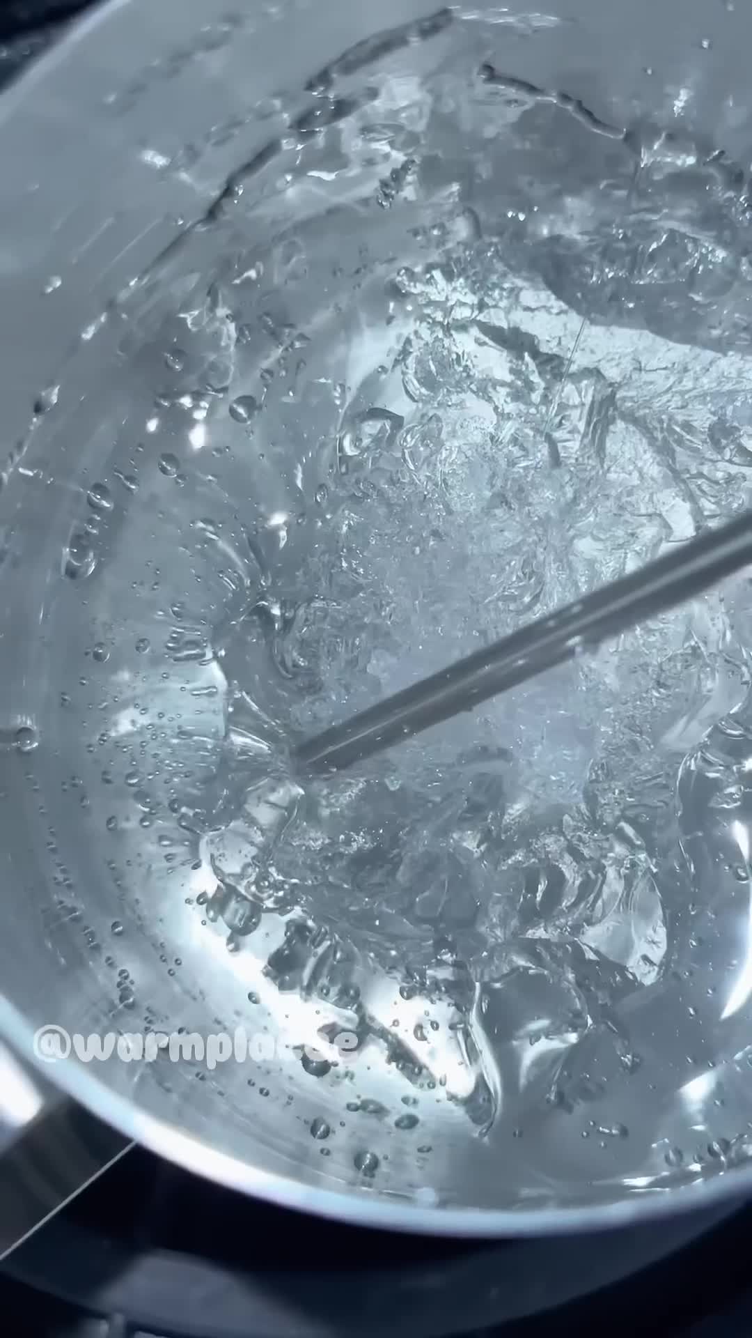 DIY magic water candle 🐚 🌊#diy #candle #watercandle