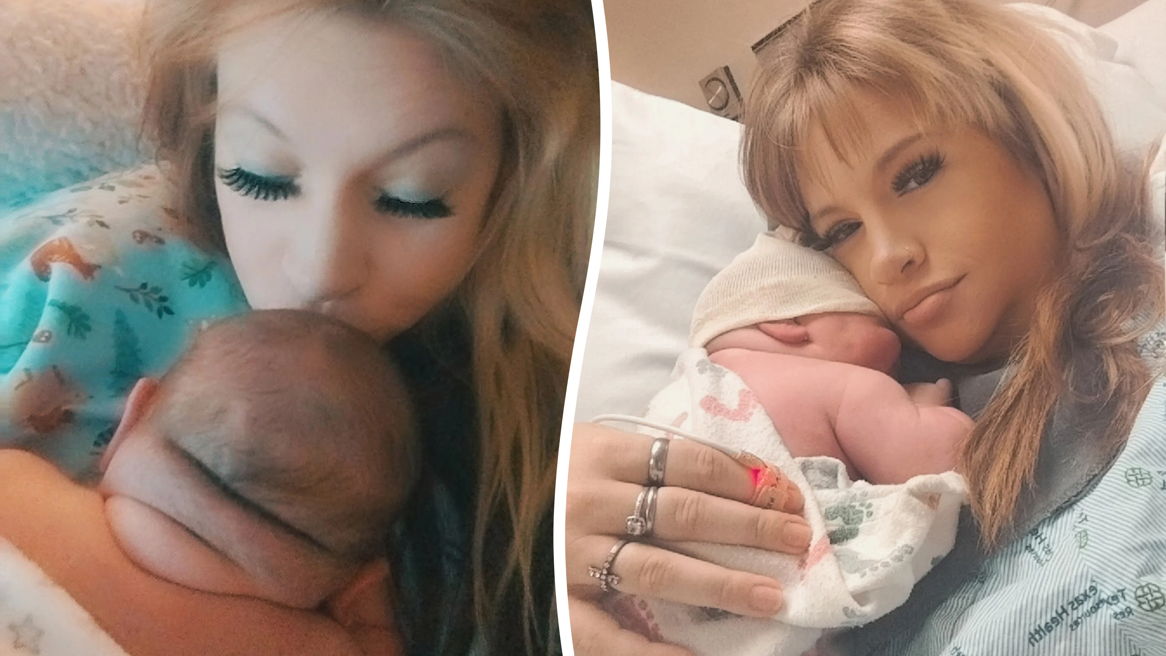 Mom delivers 'bowling ball' 13lb baby