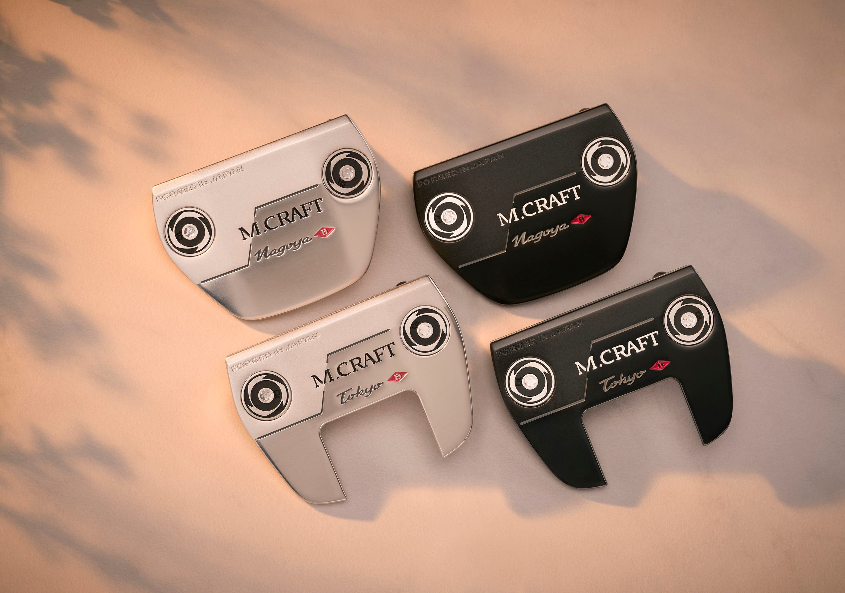 Mizuno adds four new shapes to its MCRAFT City Series putters