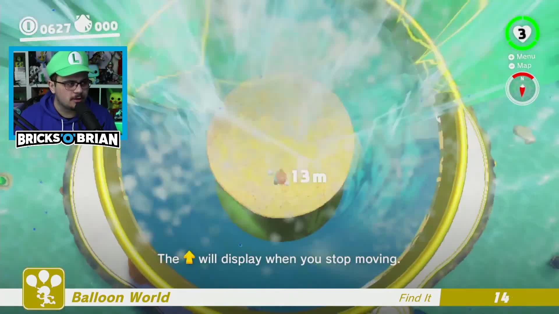 Yellow balloons in the snow & seaside! - Luigi's Balloon World with ...