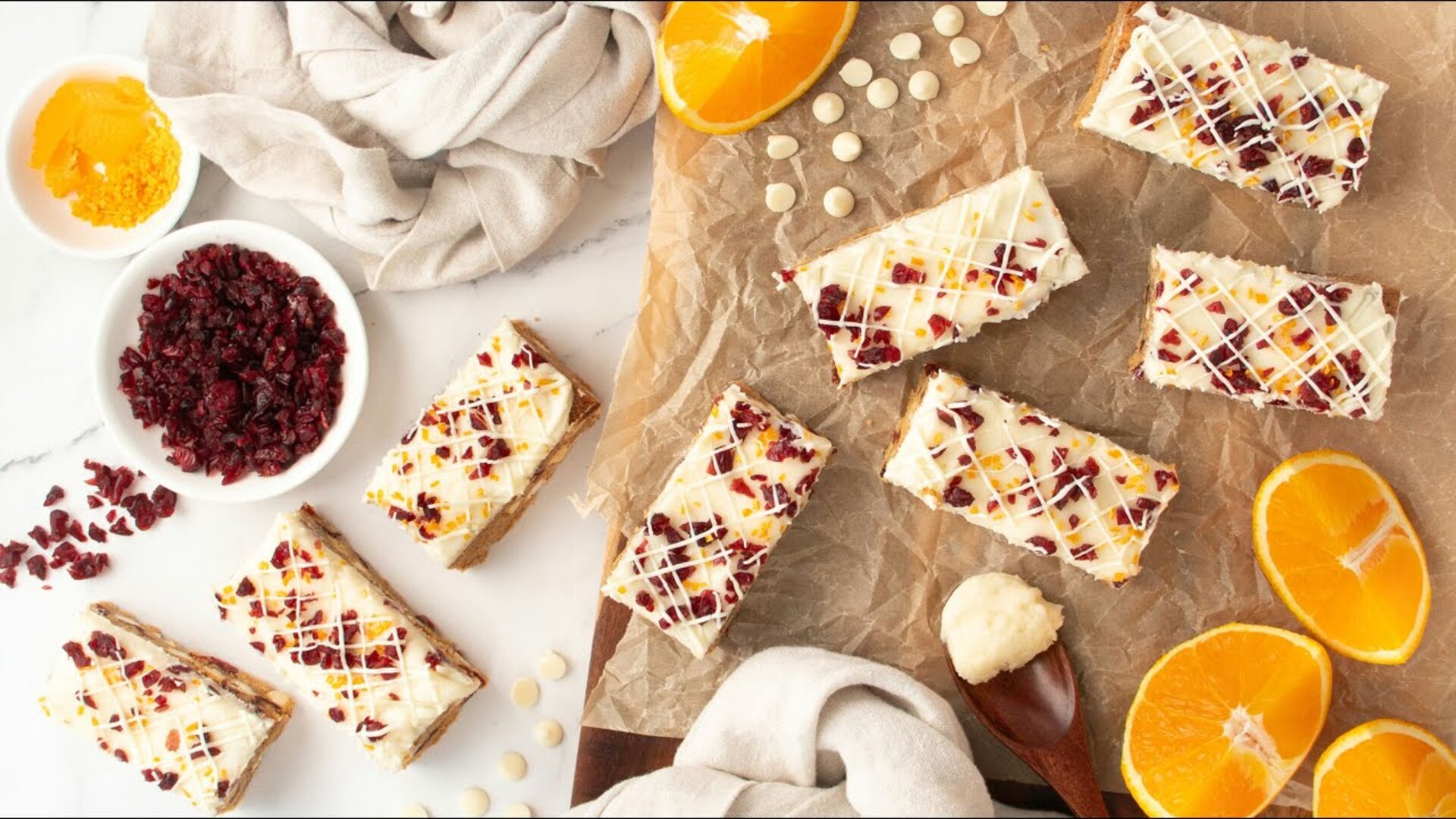 Copycat Starbucks cranberry bliss bar recipe