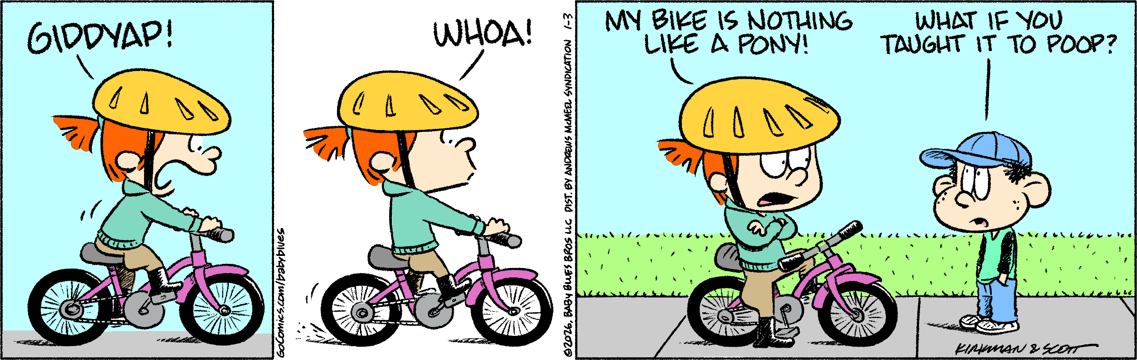 Baby Blues by Rick Kirkman and Jerry Scott