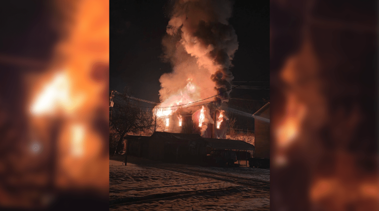Photos: Abandoned Johnstown building catches fire
