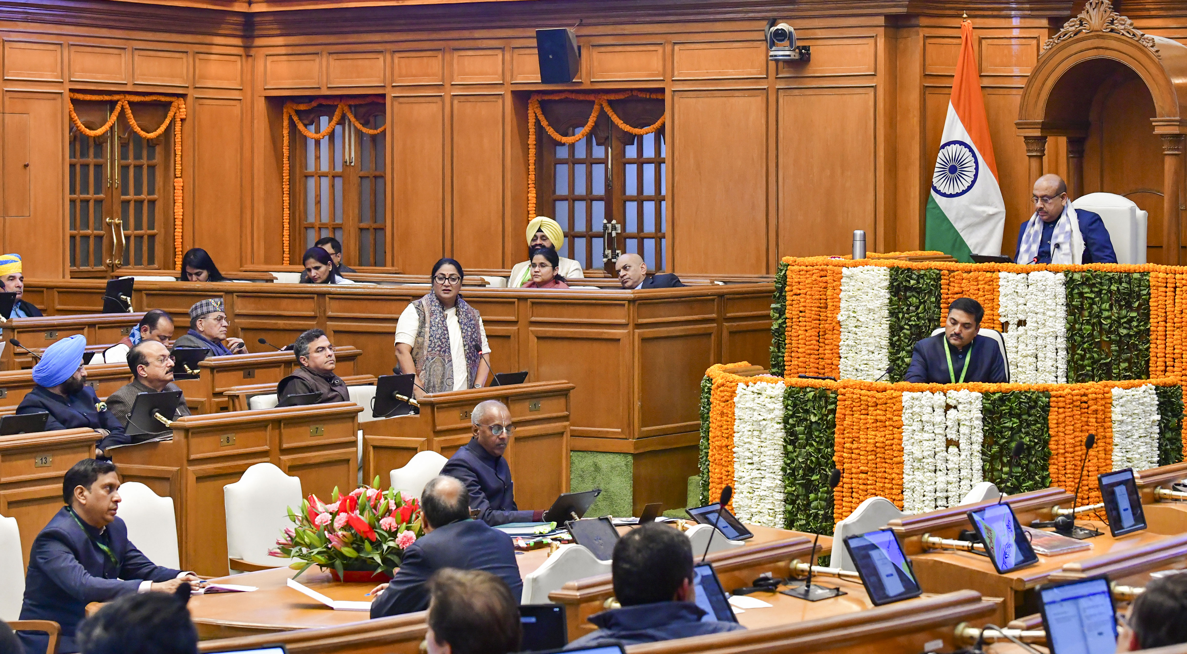 Delhi Assembly adjourned twice as BJP, AAP spar over 'teachers counting ...