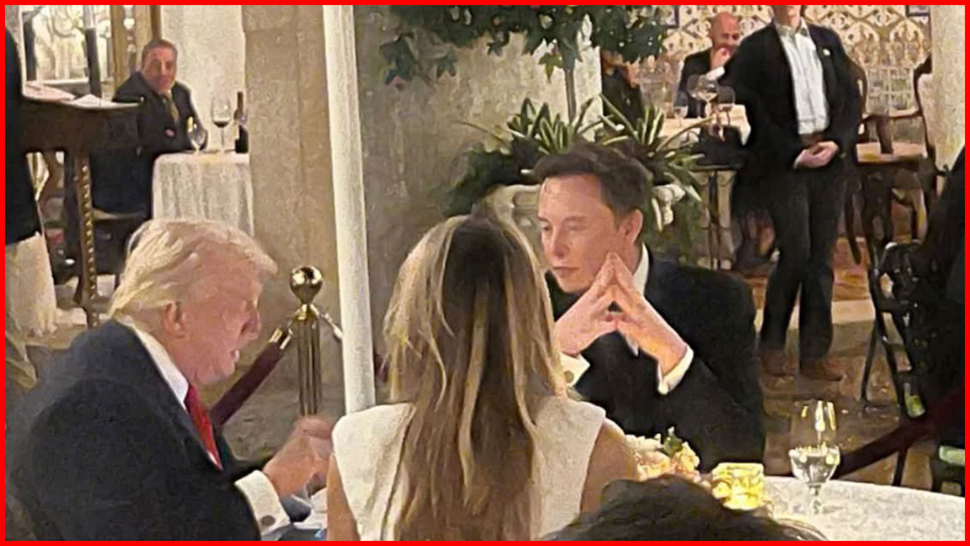 Elon Musk’s viral Mar-a-Lago photo exposes Melania Trump’s hair ...