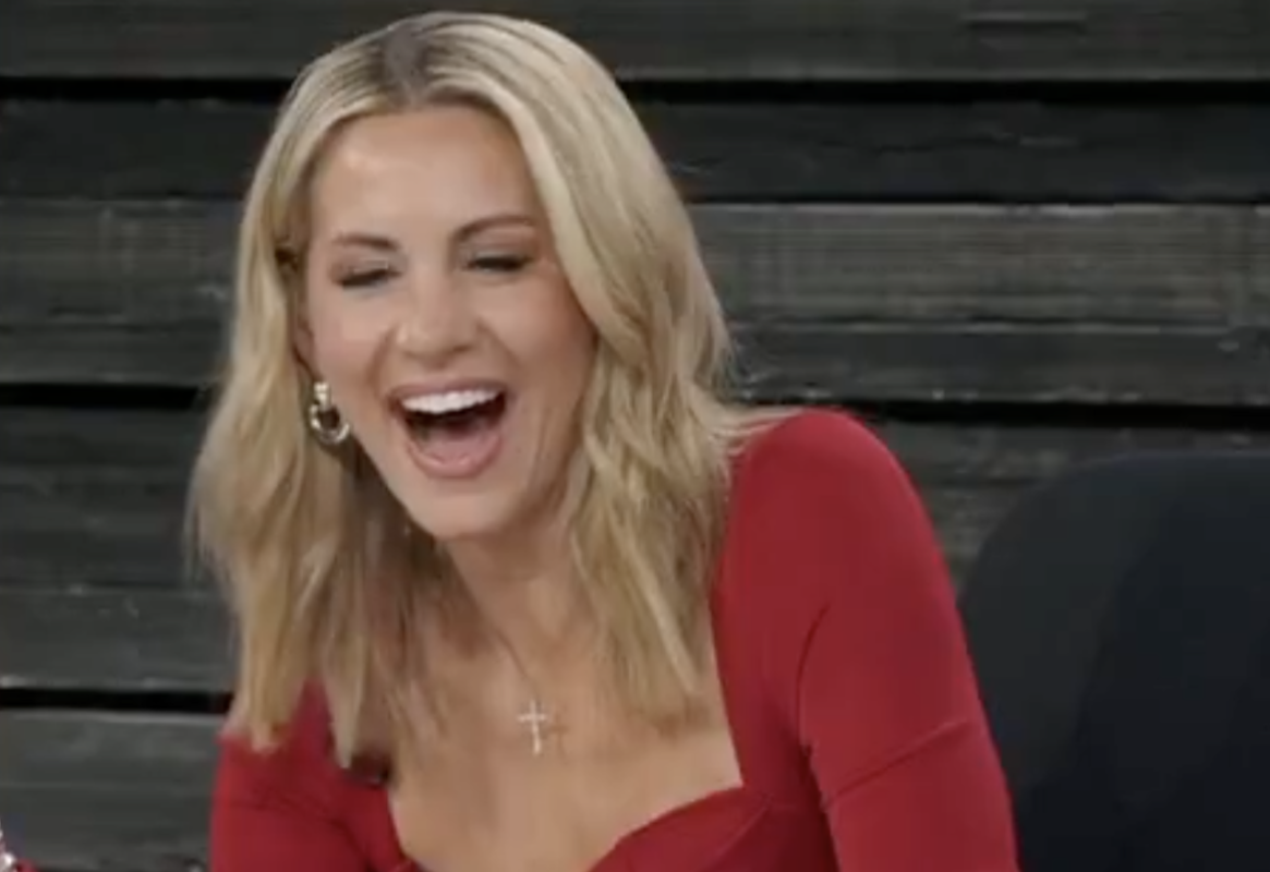 Laura Rutledge wins over fans with 'NFL Live' outfit today