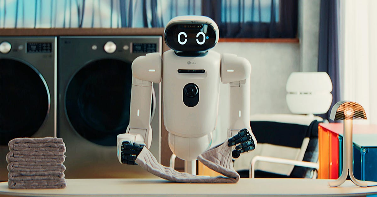 LG unveils robot butler that does your laundry and dishes