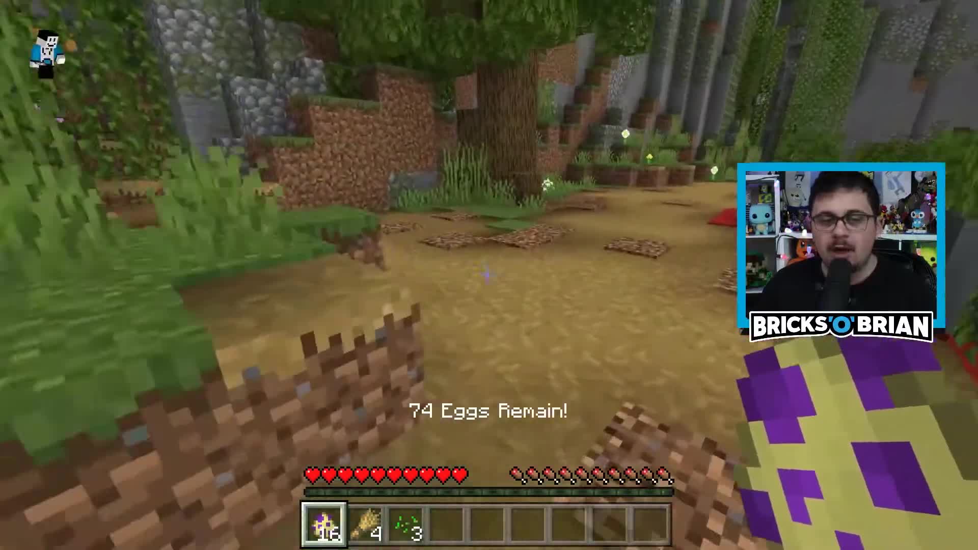 Egg trail Minecraft map showcase with Bricks 'O' Brian