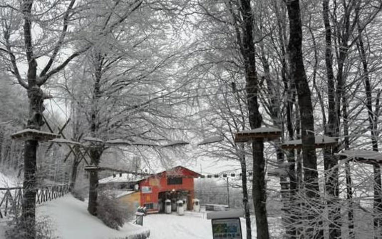 Maltempo, neve abbondante e disagi nelle aree interne delle Marche