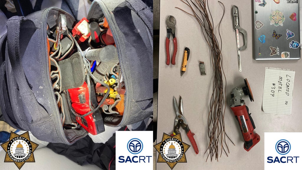 Man arrested in Sacramento light rail tracks copper wire theft