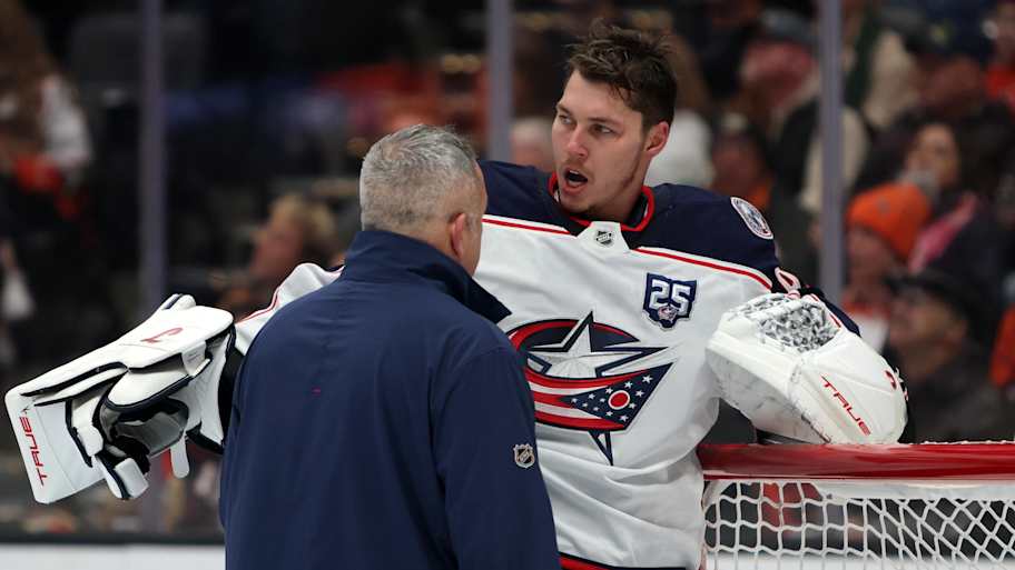 Blue Jackets' Elvis Merzlikins set to lead Team Latvia