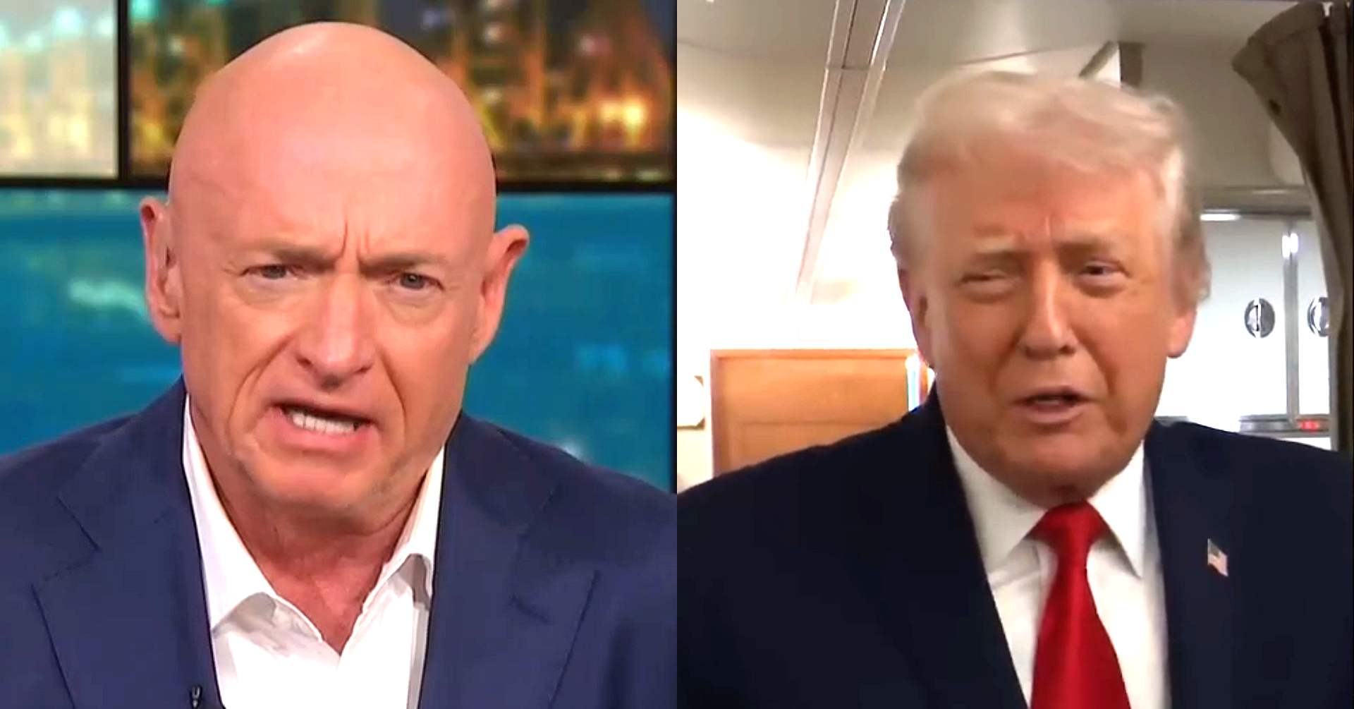 Sen. Mark Kelly Taunts Trump on MSNOW After Censure News: ‘I Hurt His Ego’