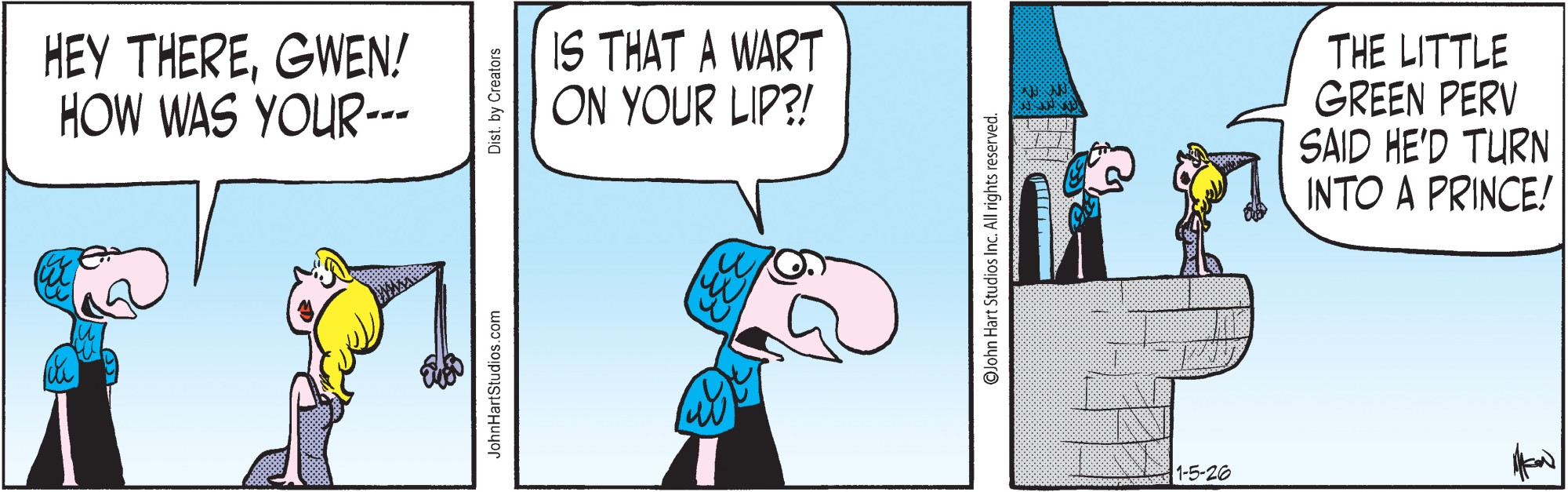 Daily comics: Wizard of Id by Brant Parker and Johnny Hart
