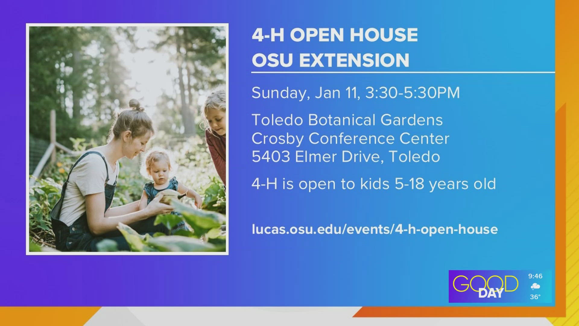 4-H open house with the OSU extension | Good Day on WTOL 11